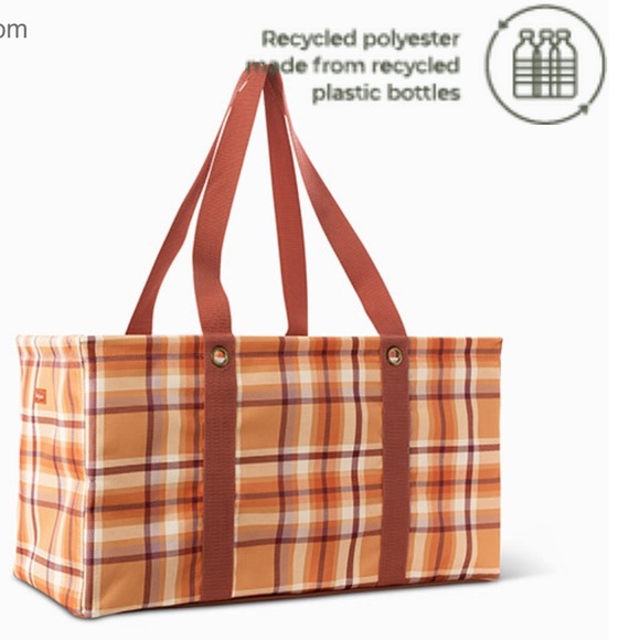 thirty-one | Bags | Autumn Plaid Large Utility Tote | Poshmark